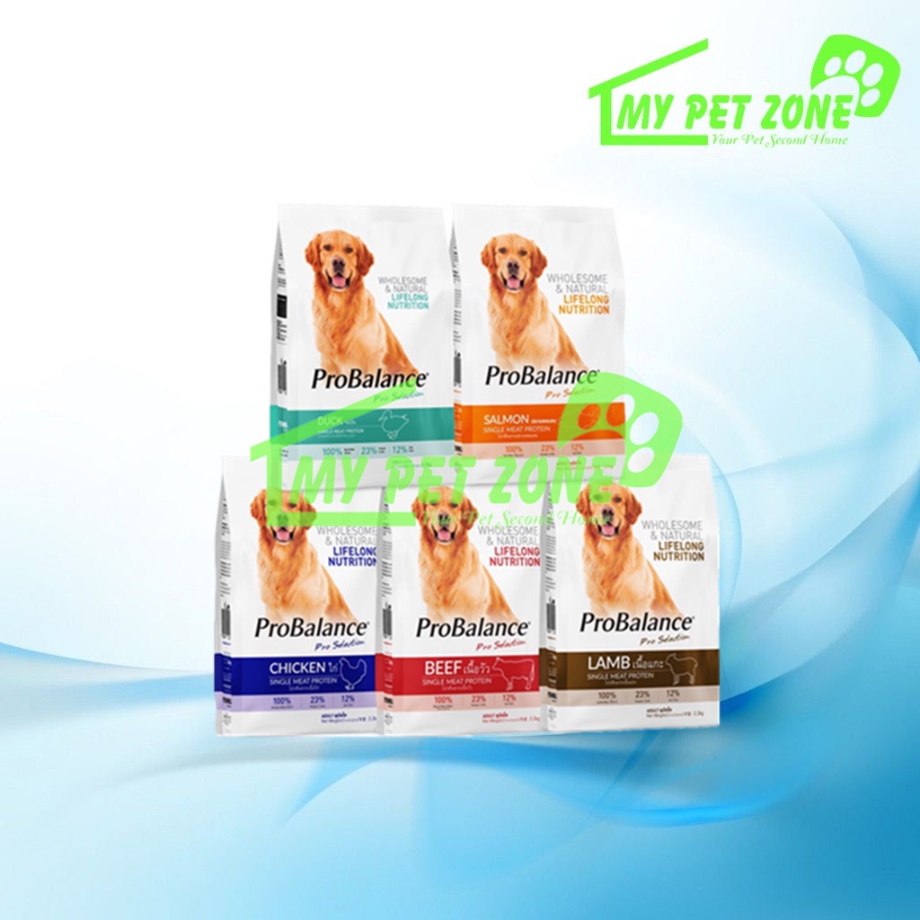 ProBalance Chicken / Beef / Lamb / Salmon / Duck (Dog Food) 3KG / 3.2KG ...