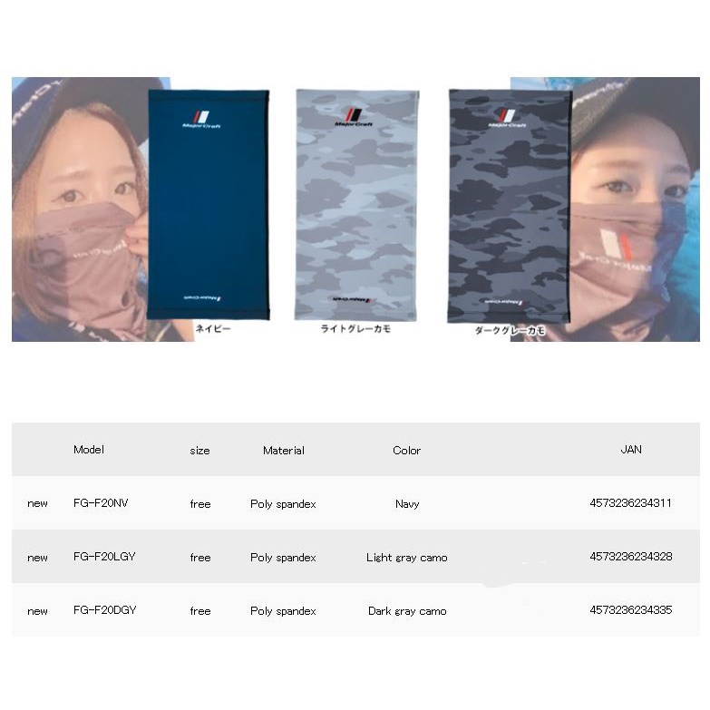 Major Craft Face Guard Neck Gaiter Buff Sun Protection | Shopee Malaysia