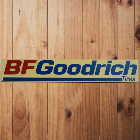 Sticker BF Goodrich Tires Red and Blue of Text NA | Shopee Malaysia
