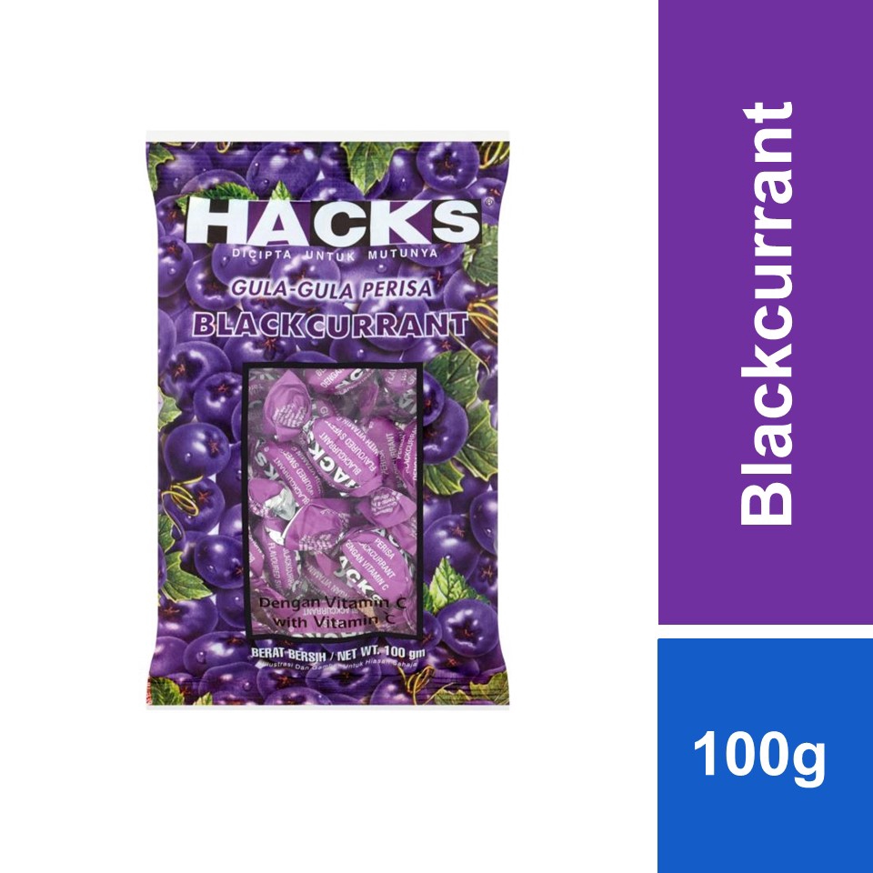 Hacks Blackcurrant 100g | Shopee Malaysia