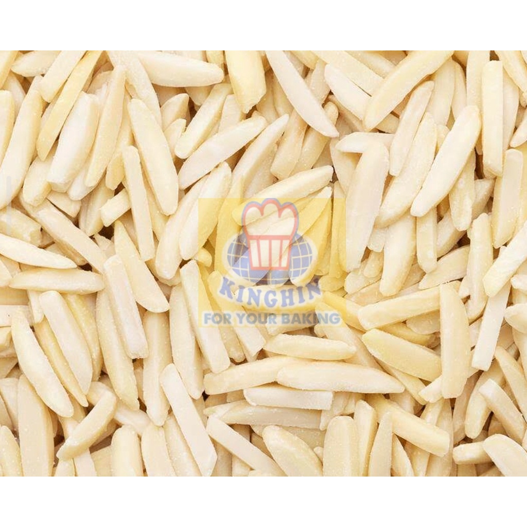 ALMOND STRIP / BADAM HIRIS [HALAL] [ORIGIN CALIFORNIA USA] 500G / 1KG ...
