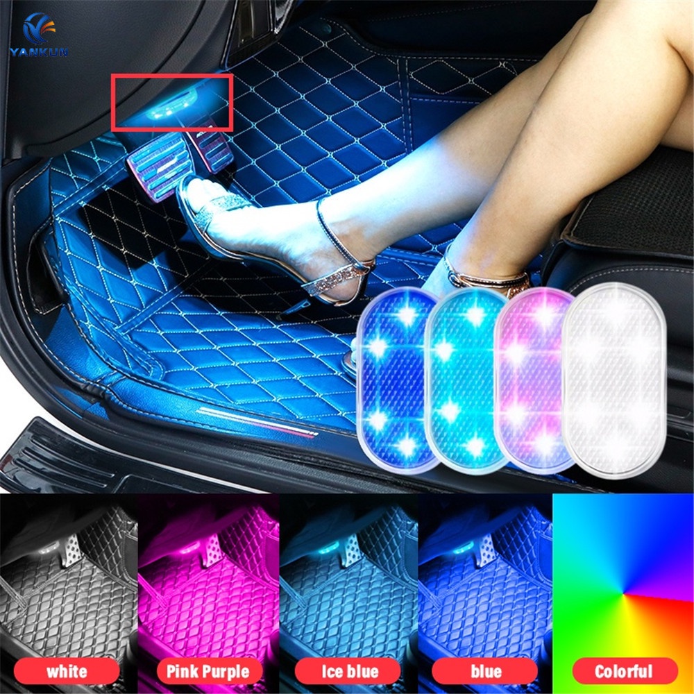 Car Atmosphere Light Touch Light Car Interior Tail Box Lighting Car ...