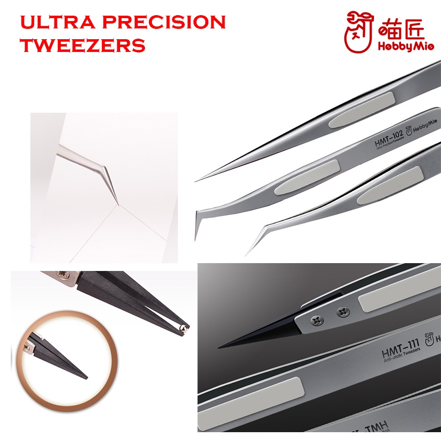 [Hobby Mio] ULTRA PRECISION / ANTI STATIC TWEEZERS MODEL KITS TOOLS ...