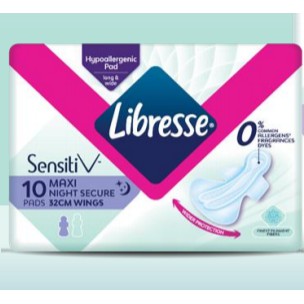 Libresse Sensitiv Maxi Night Wings Sanitary Pad 32cm10s | Shopee Malaysia