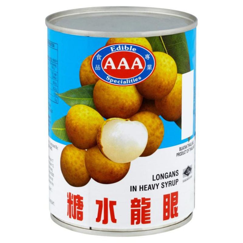 AAA Longans & Lychees in Syrup 565g | Shopee Malaysia