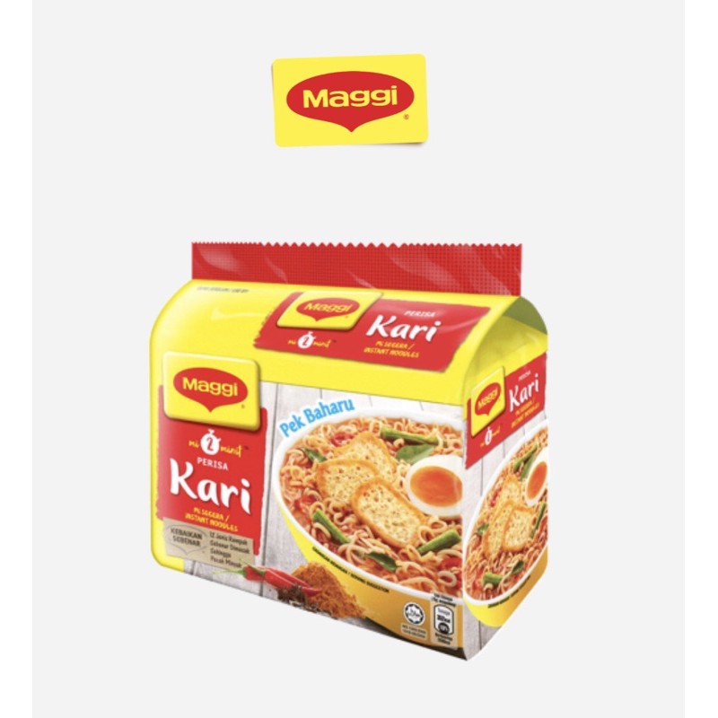 🇲🇾Maggi 2 Min Kari 5 x 79g | Shopee Malaysia