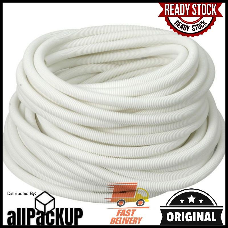 FLEXIBLE PIPE 20MM THERMOPLASTIC CORRUGATED/ Flexible PVC drain pipe ...