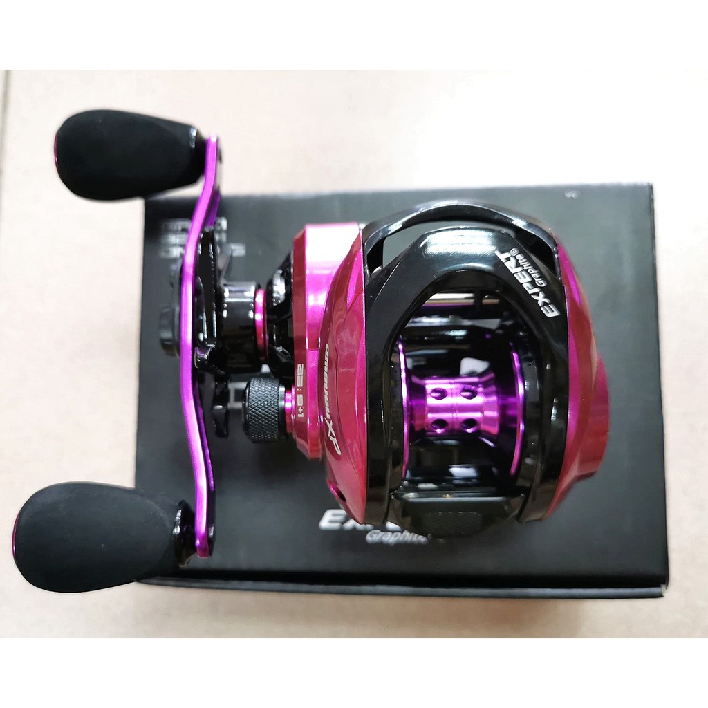 (READY STOK) EXPERT GRAPHITE AMBUSH REEL XP100LXS + FREE GIFT | Shopee ...