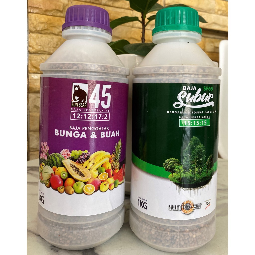 (Ready Stock) Viral Baja Felda Penggalak Bunga Dan Buah(1kg) | Baja ...