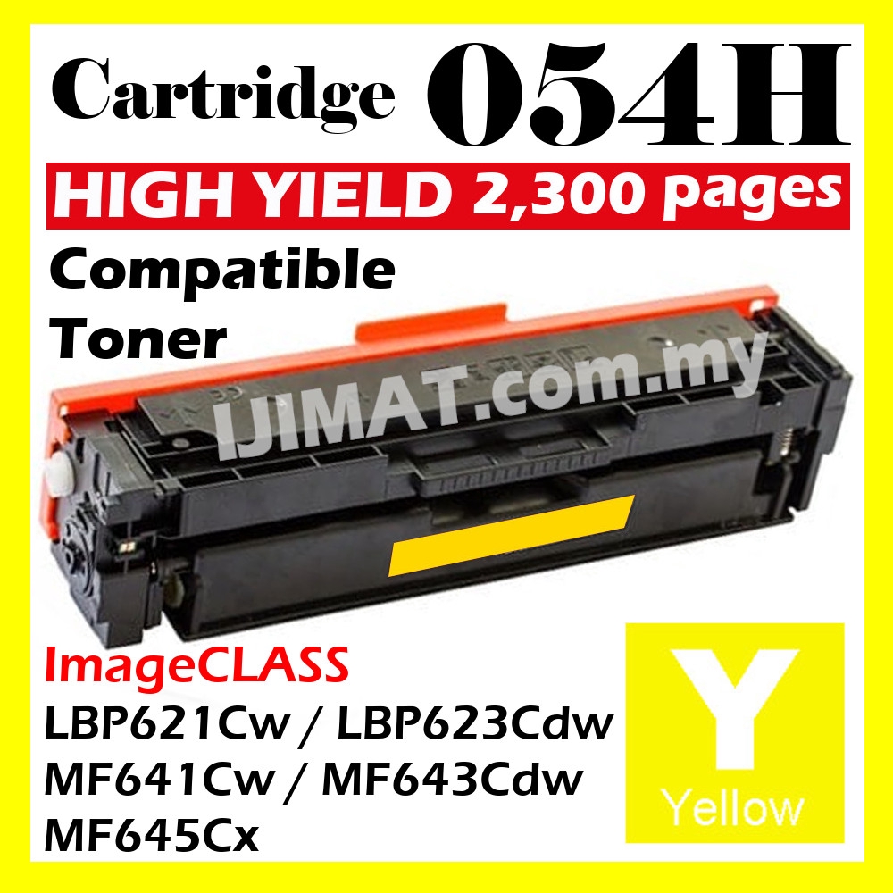 Compatible Toner CRG 054 Cartridge 054H Canon LBP621cw LBP621 LBP623cdw LBP623 MF641cw MF643Cdw ...