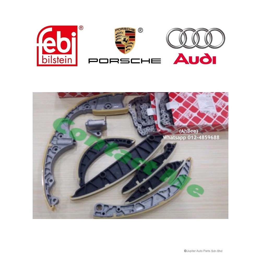 PORSCHE/ AUDI TIMING CHAIN KIT SET FEBI GERMANY OEM - AUDI Q7 DIESEL ...