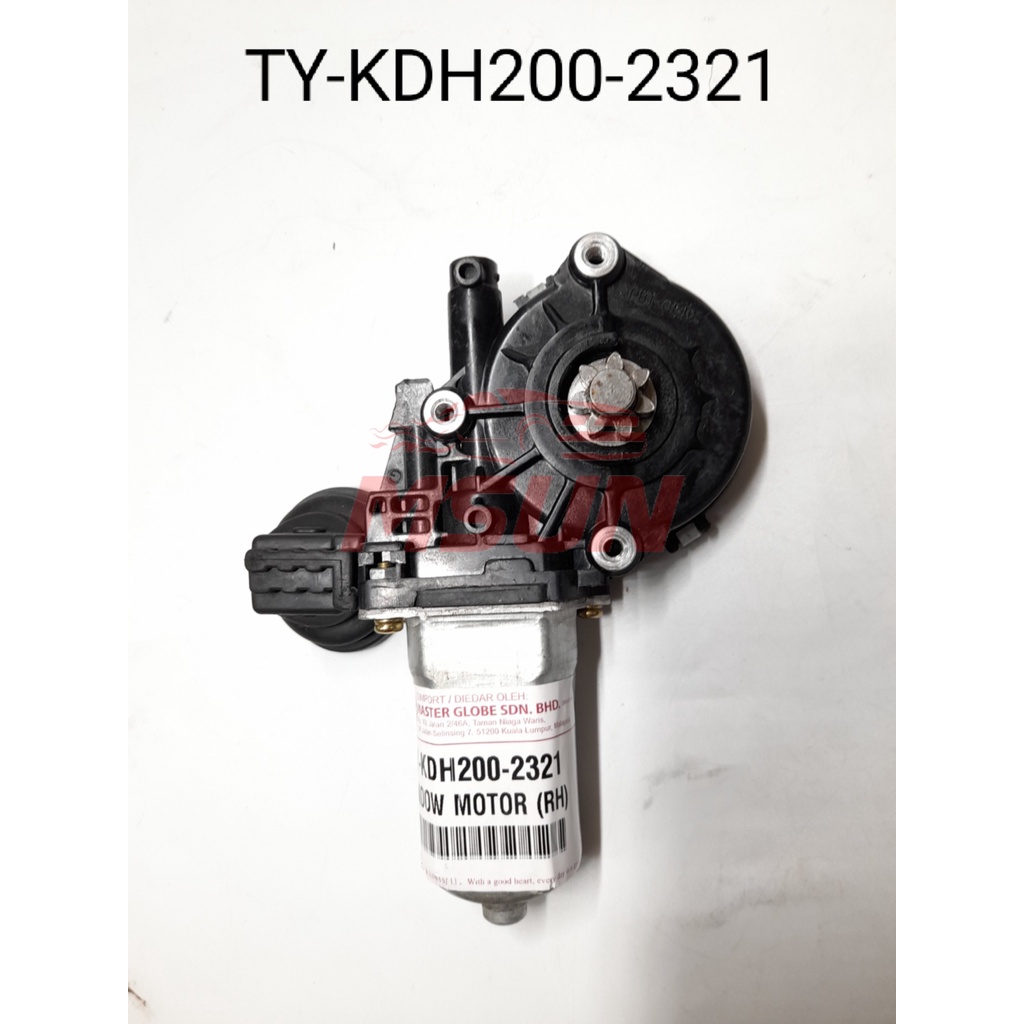 POWER WINDOW MOTOR TOYOTA HIACE KDH200 HILUX KUN25 WISH ZNE10 INNOVA ...