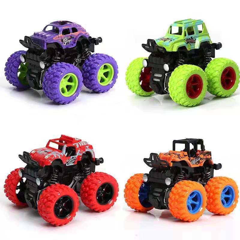 Big Wheel Monster Zap Truck Suspension Inertia Push Friction Power Car ...