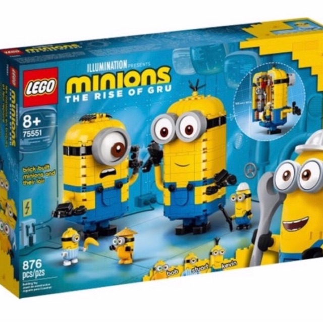 Lego 75551 minion brick build minion and their lair | Shopee Malaysia