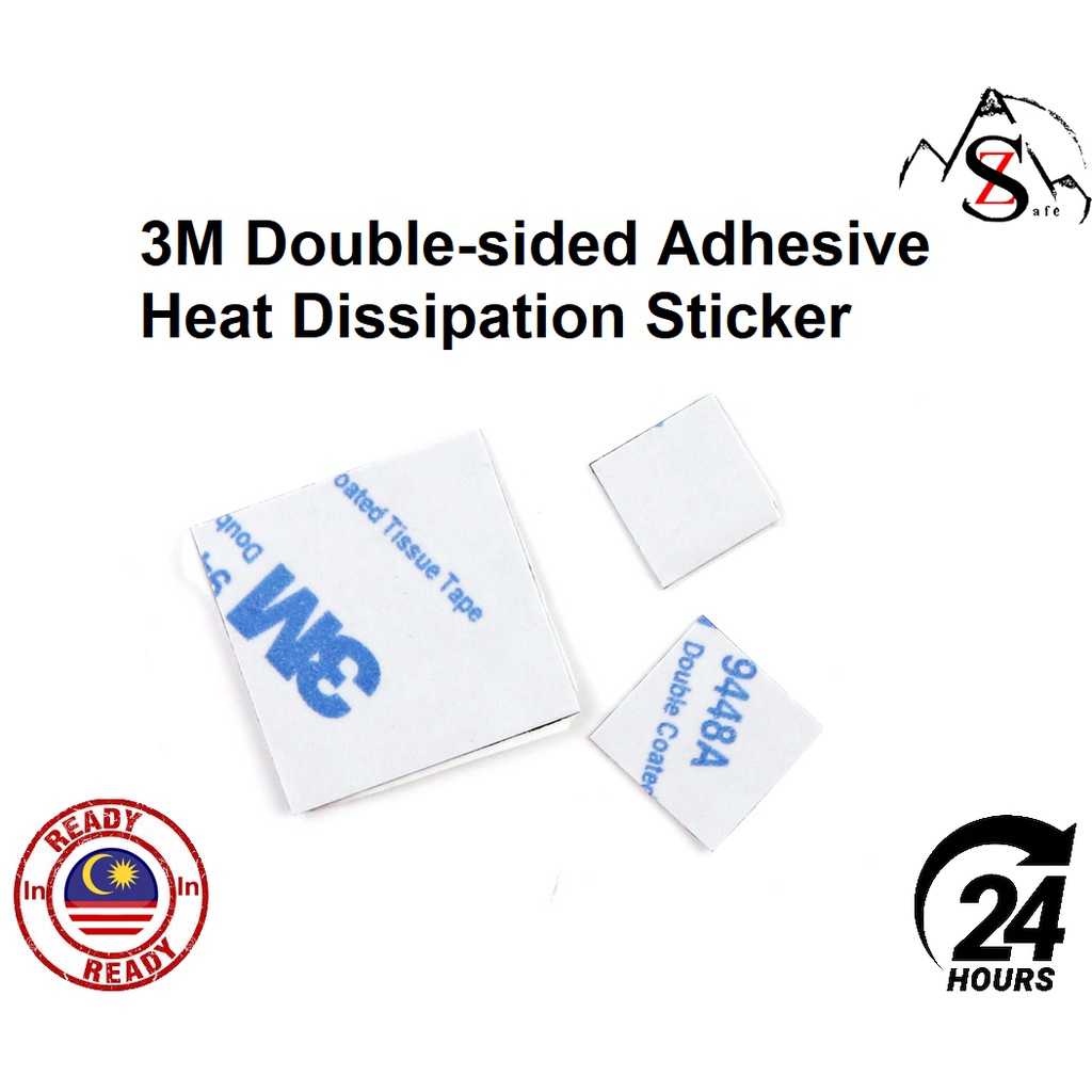 Thermal Sticker, 3M Double-sided Adhesive Heat Dissipation Sticker for ...