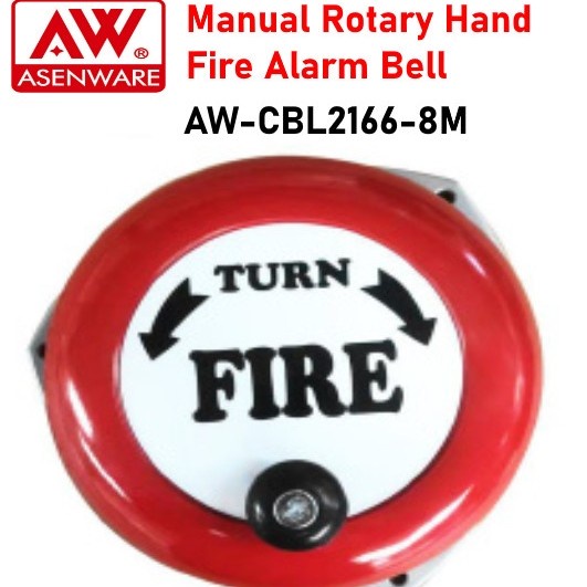 Manual Operation Rotary Siren Alarm Manual Hand Rotary Bell Gong ...