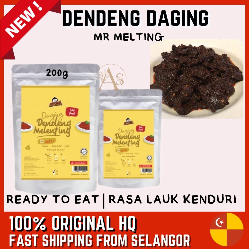 Daging Dendeng Melenting Premium Pack MR MELTING Travel READY STOCK ...