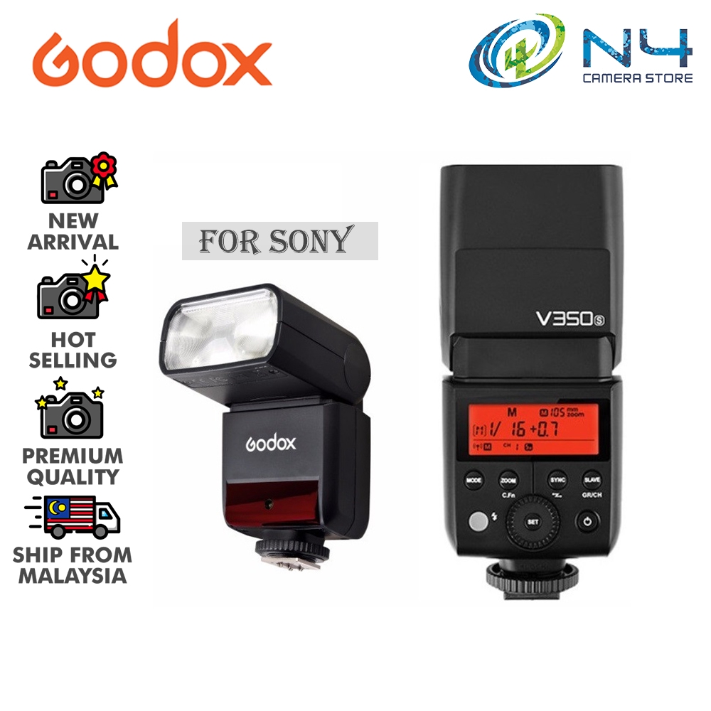 Godox V350 Mini TTL HSS Speedlite For Sony Nikon Canon Mirroless Camera ...