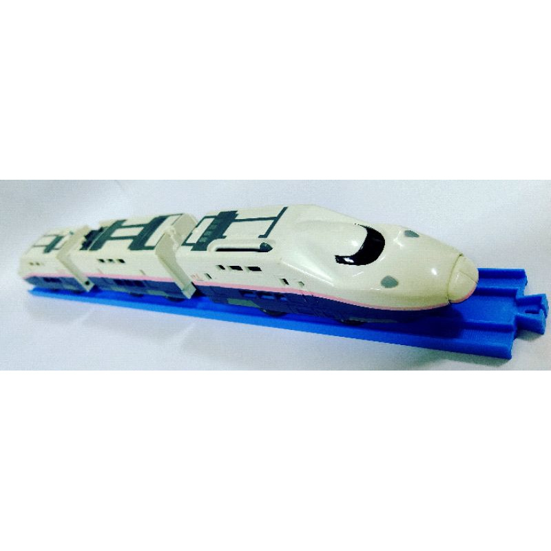 TOMY TAKARA PLARAIL S-10 Shinkansen Series E4 `Max` (w/Magnet Coupling for Additional Train) (3 ...