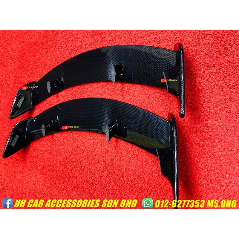 Perodua myvi 2018-2020 amg spoiler carbon look READY STOCK !!! | Shopee ...