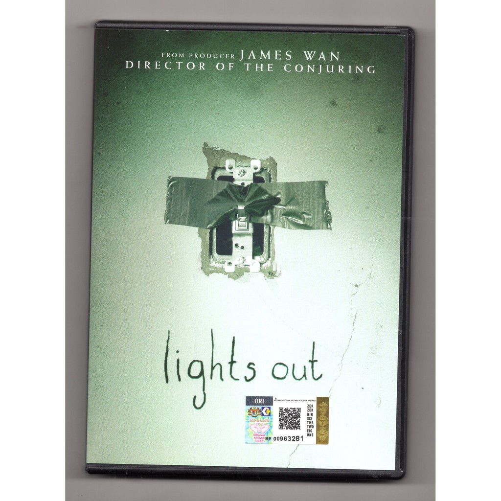 LIGHTS OUT (ORIGINAL MOVIE DVD) | Shopee Malaysia