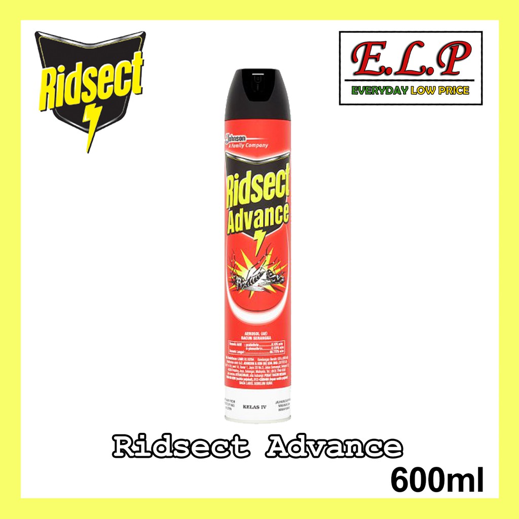 Ridsect Advance Aerosol 600ml | Shopee Malaysia