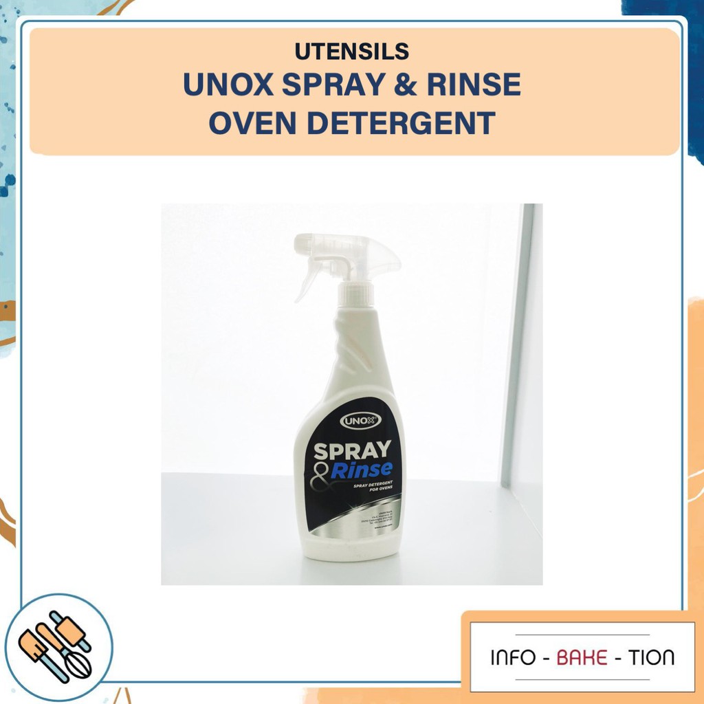 Unox Spray And Rinse Oven Detergent 750ml | Shopee Malaysia