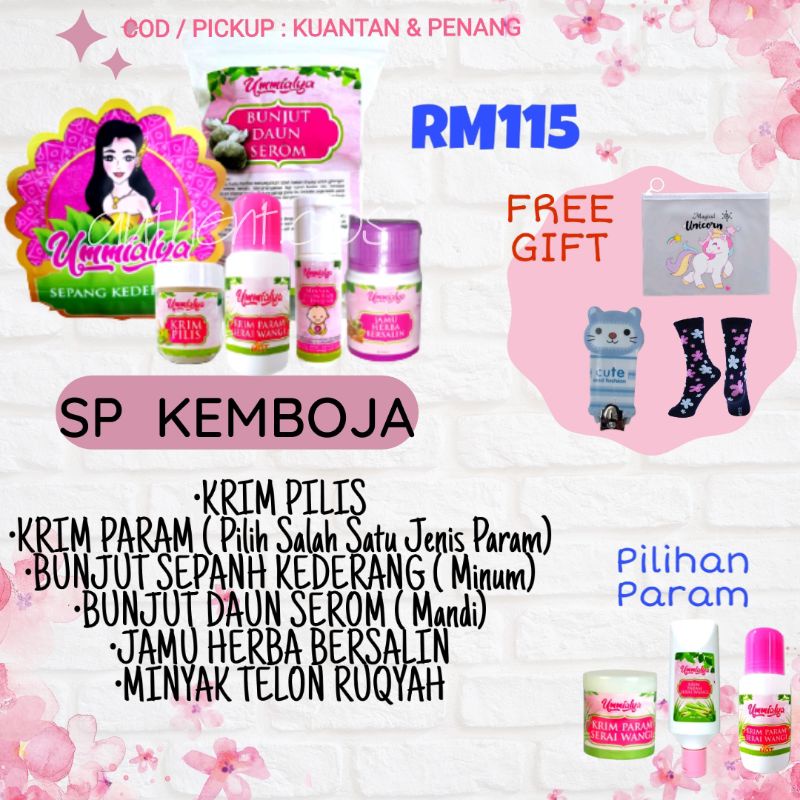 SET PANTANG UMMIALYA | UMMIALYA | SET LABOUR KIT UMMIALYA MATERNITY KIT ...