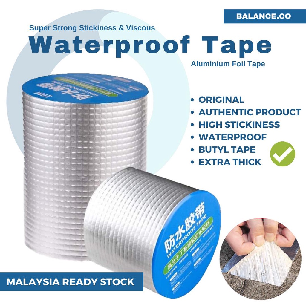 【Original】 Super Anti Leakage Butyl Waterproof Tape Wall Crack Home ...