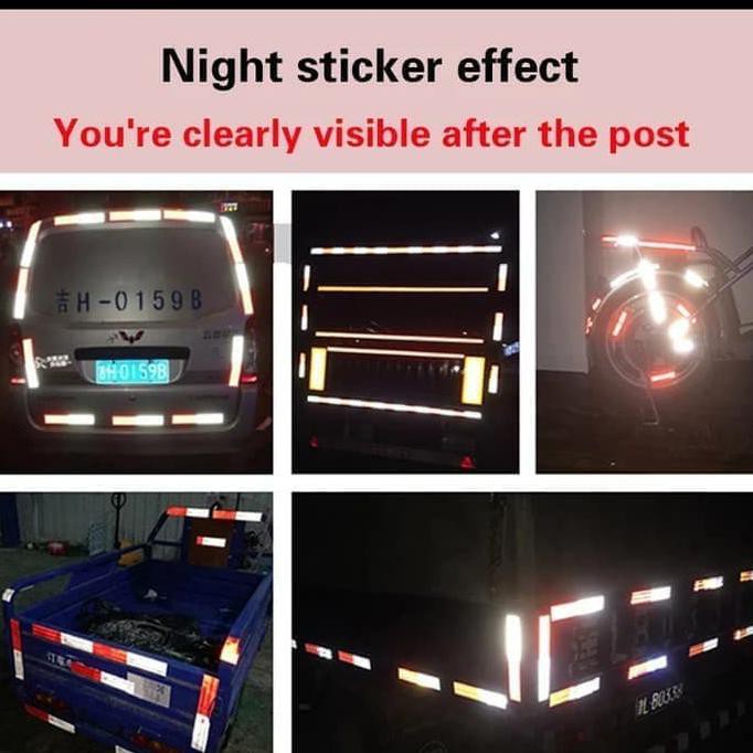 3m - Light Reflector Sticker - Car Test Sticker - Reflective Tape ...