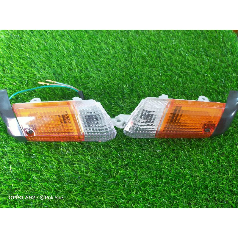 Honda ex5 signal front set with wiring | Shopee Malaysia