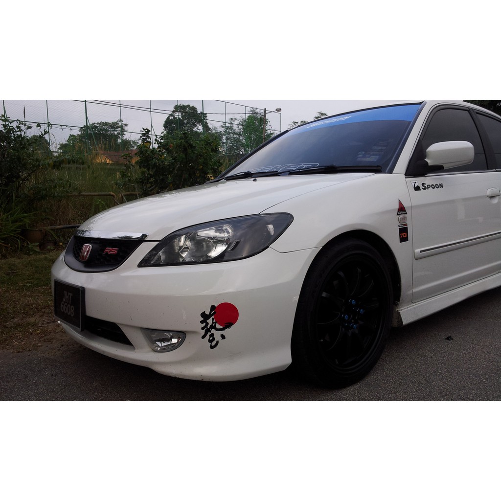 STICKER HONDA EF9 EG9 EG8 EK EK9 CIVIC FERIO VIRS ES ES2 FD FD2R CITY ...
