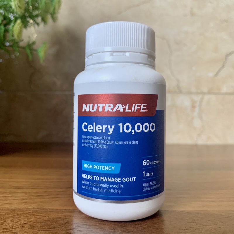 【Ready Stock/現貨】NutraLife Celery 10,000mg for Regulate Uric Acid (60 ...