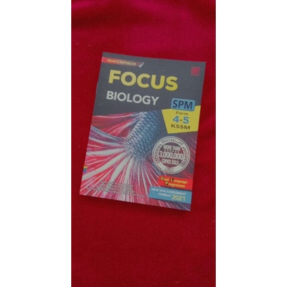 FOCUS BIOLOGY SPM FORM4&5 KSSM | Shopee Malaysia