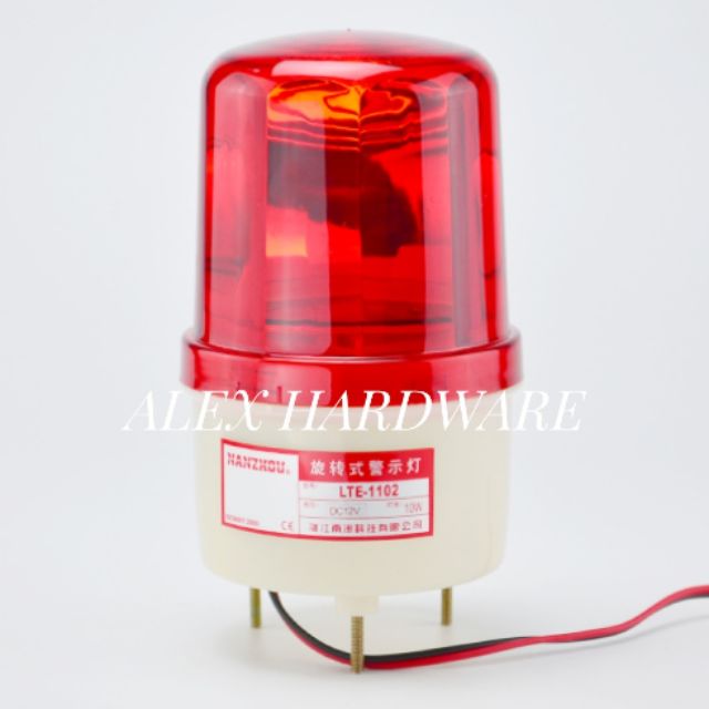 (Red Color) Rotary Warning Light | Shopee Malaysia