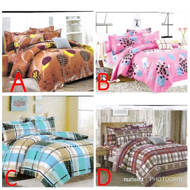 Cadar patchwork set ( 3 in 1 ) queen saiz 🔥ready stok🔥 | Shopee Malaysia