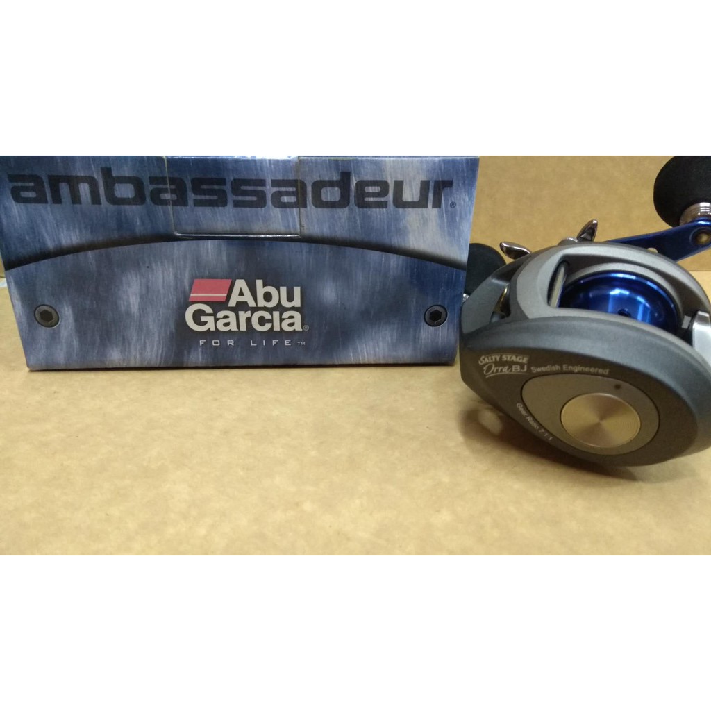 Abu Garcia Ambassadeur Salty Stage Orra BJ Castin Reel (Right Handle ...