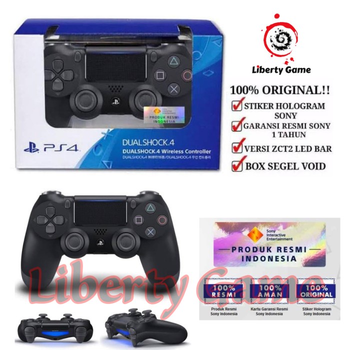 Original original Ps4 Slim New Dual Shock4 (Black) Stick | Shopee Malaysia