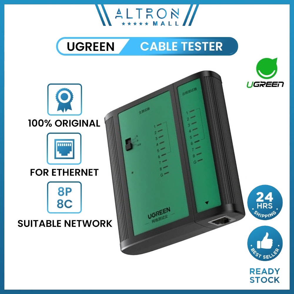 UGREEN Network Cable Tester LAN CABLE CAT6 CAT7 CAT8 Telephone Cable ...
