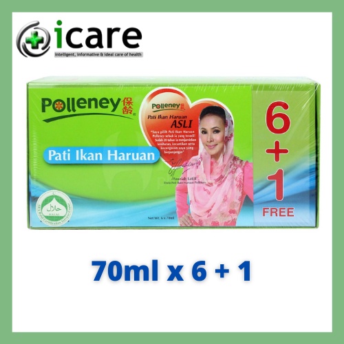 POLLENEY ESSENCE OF FISH 70ML X 6 FOC 1'S ( EXP DATE : 06/2027 ...