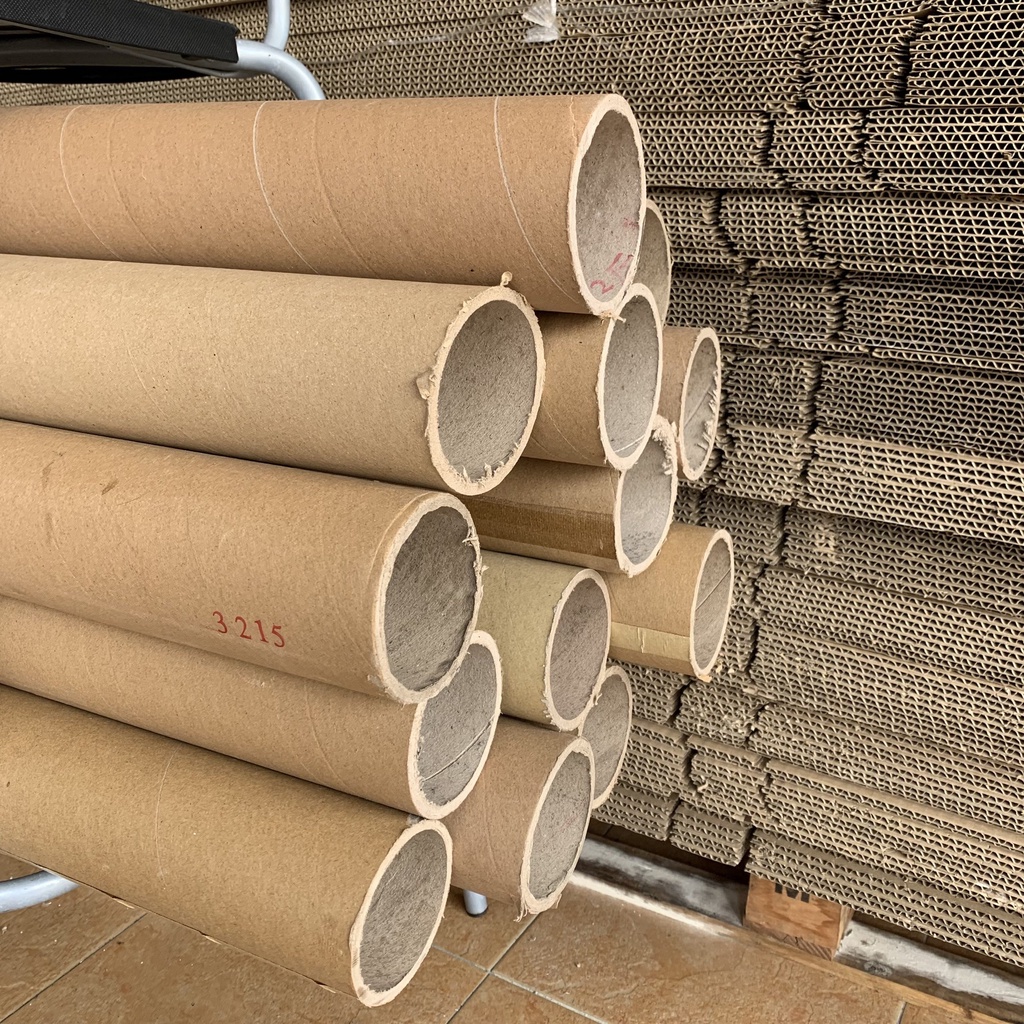 Hard Cylinder Case Cardboard Paper Core Tube Roll Packing 2.5 FEET ...