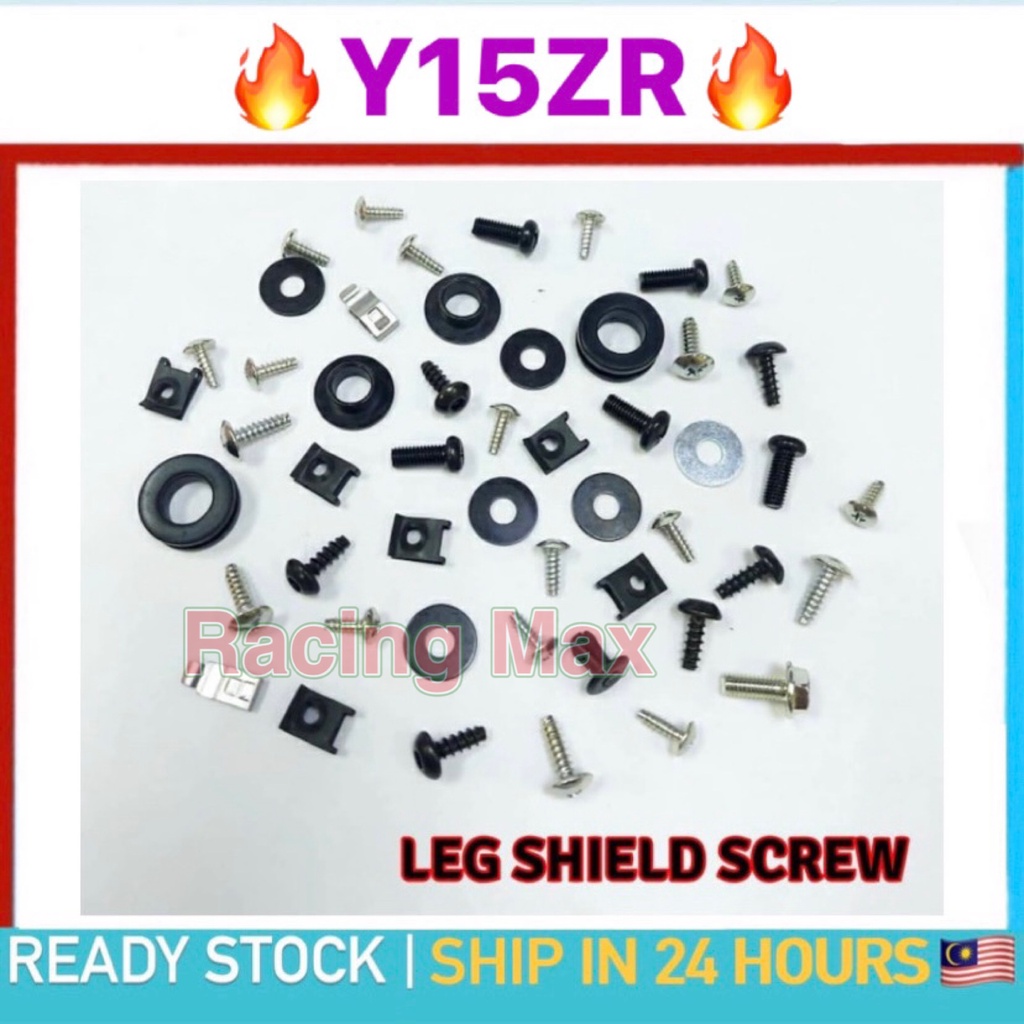 YAMAHA Y15 Y15ZR YSUKU Legshield Front Cover Screw Bush Kepak Depan ...