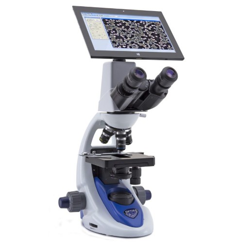 OPTIKA UPRIGHT DIGITAL MICROSCOPE WITH TABLET PC (F2) | Shopee Malaysia