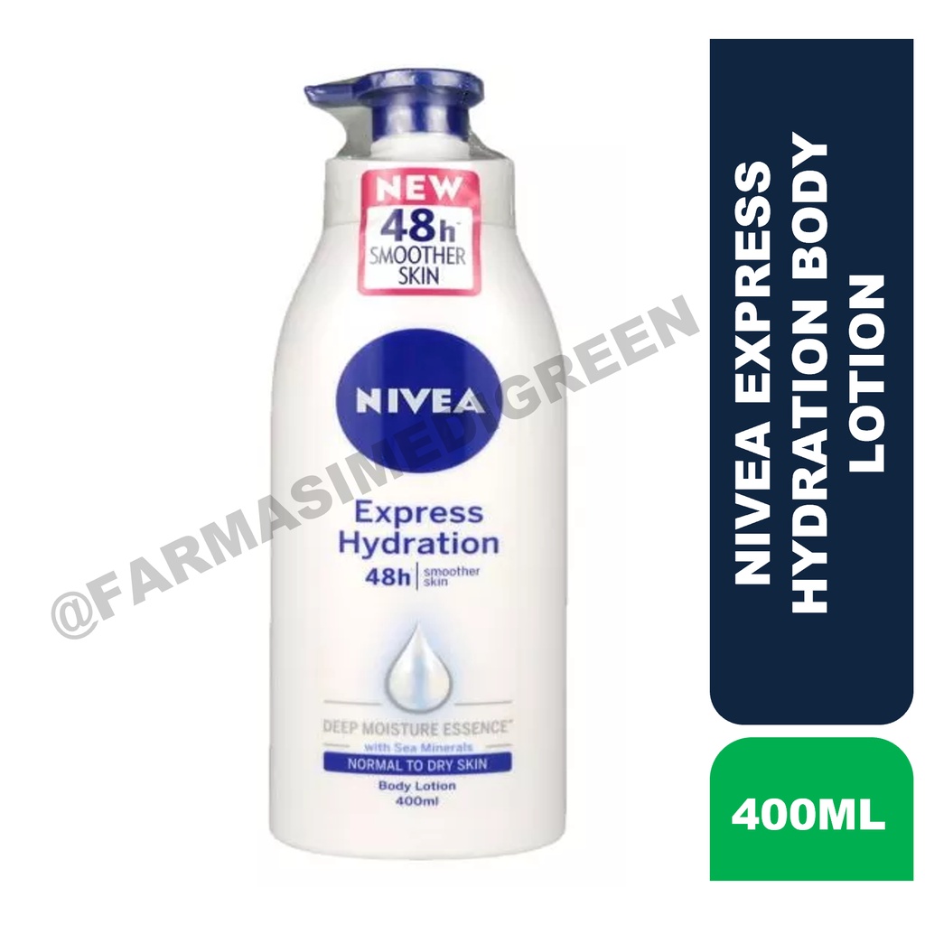 Nivea Express Hydration 48H Body Lotion 400ML (EXP: 12/24) | Shopee ...