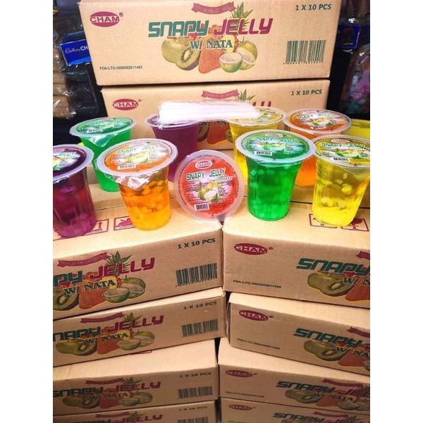 SNAPY JELLY WITH NATA!! BY CHAM!! | Shopee Malaysia