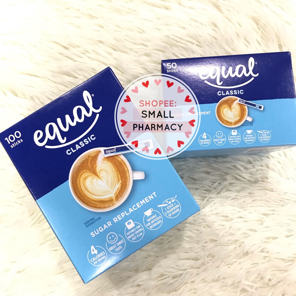 Equal Classic Sticks 50s 800124 / 100s 000131 | Shopee Malaysia