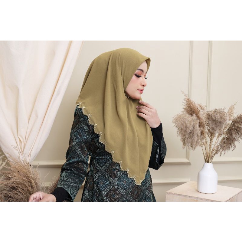 TUDUNG HABIBI : SULAM BIKU BUNGA PADI | Shopee Malaysia