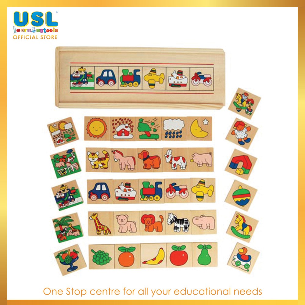USL Picture Lotto - Board Game For Children & Early Learning ...