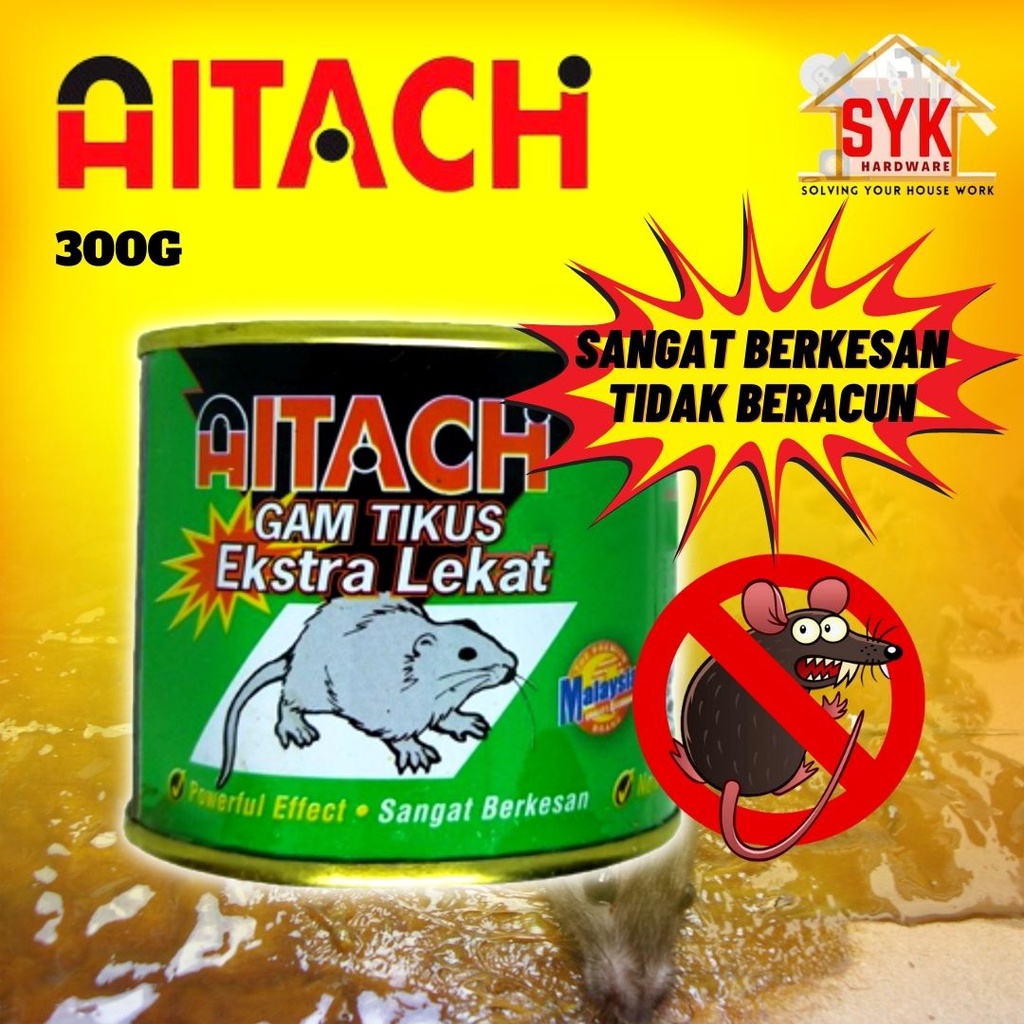 SYK AITACHI Rat Glue 300g Super Glue Strong Glue Mouse Trap Glue Gam ...