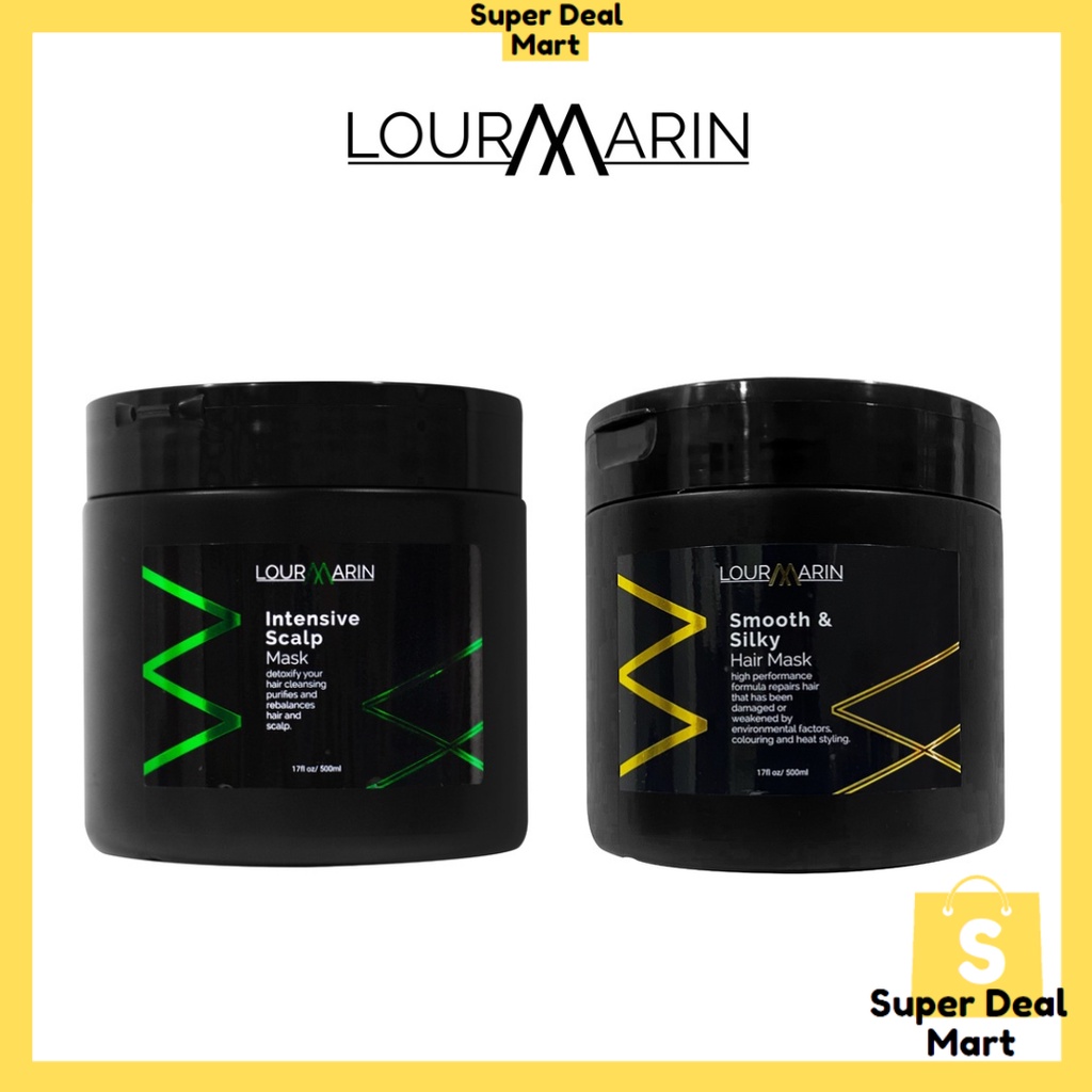 Lourmarin Intensive Scalp Hair Treatment Mask 500ml / Lourmarin Smooth ...